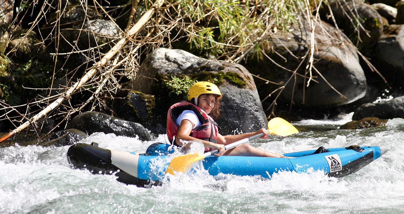 Kayak (air boat), journée complète - Tom Rafting